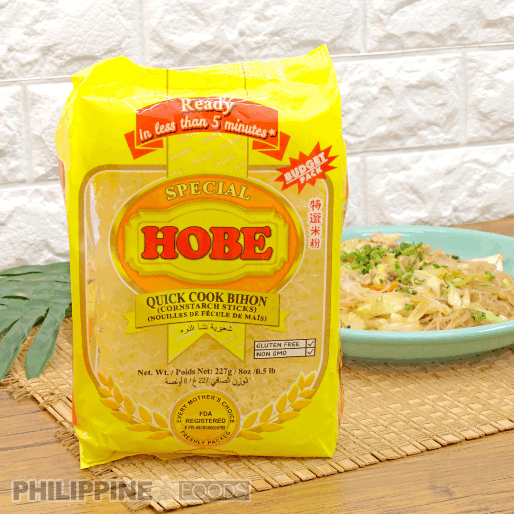 ホベ クイッククックビホンパンシット 454g【HOBE】 – フィリピン食品・食材の通販 フィリピンフーズ